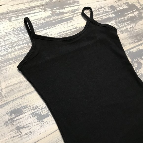 Modbod | Tops | Modbod Black Cami Spagetti Strap Nwot | Poshmark